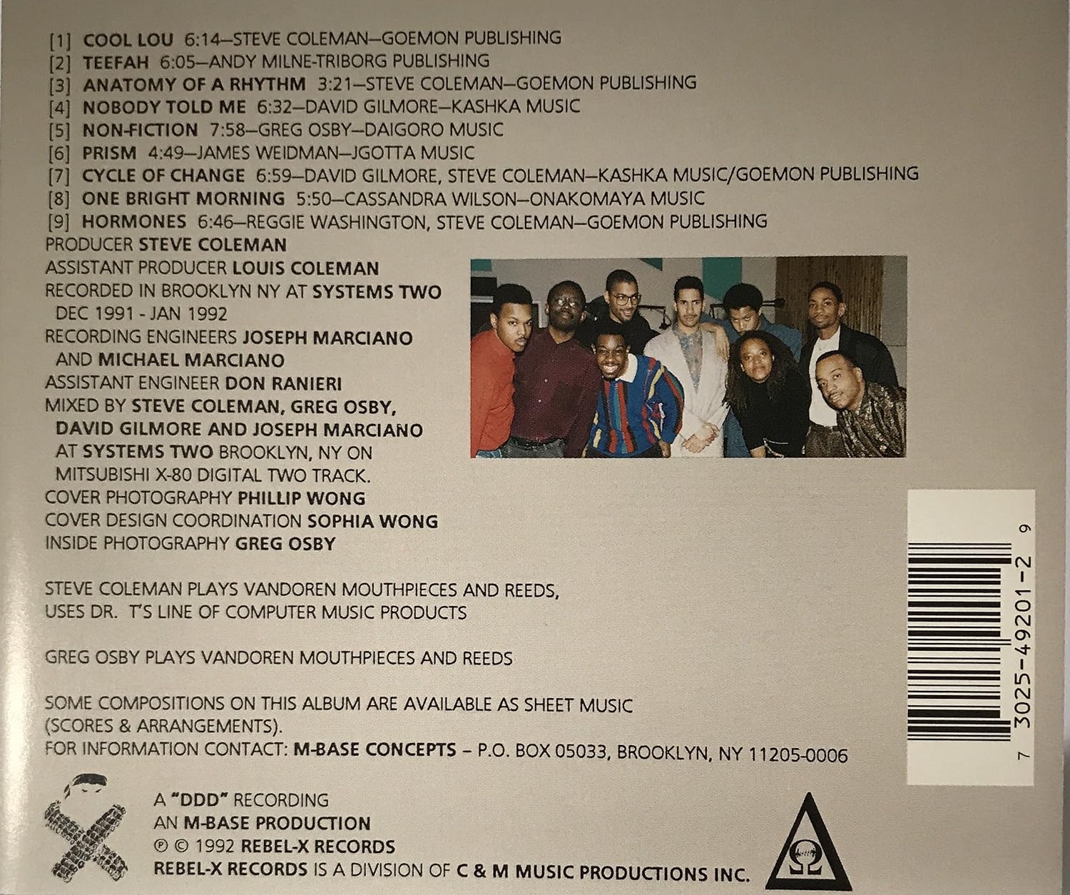 M-Base Collective - Anatomy Of A Groove | TYQmusic